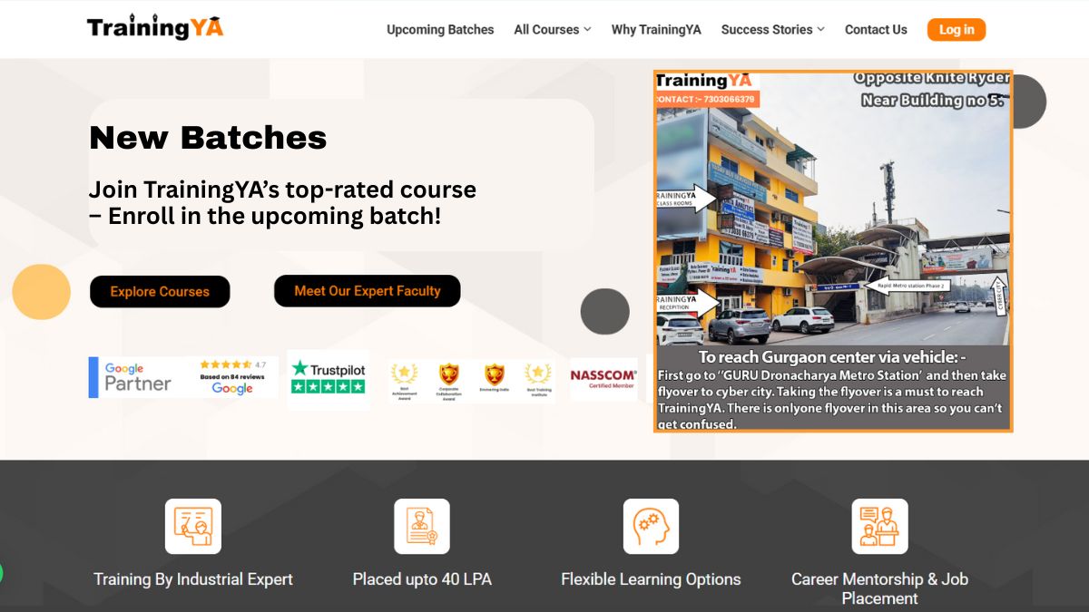 Upcoming Training Batches - Join Now | TrainingYA
