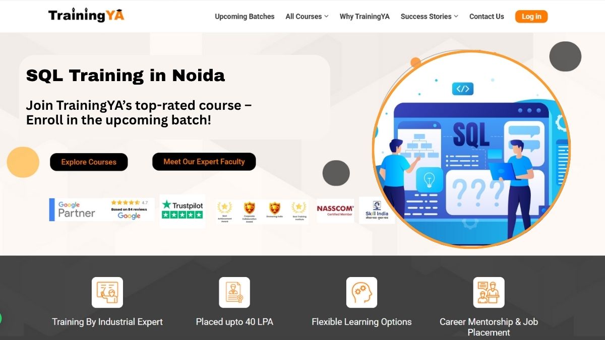 SQL Training in Noida | Expert-Led Course at TrainingYA