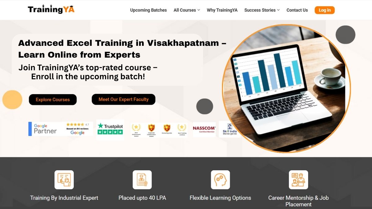 Advanced excel training in Visakhapatnam | TrainingYA