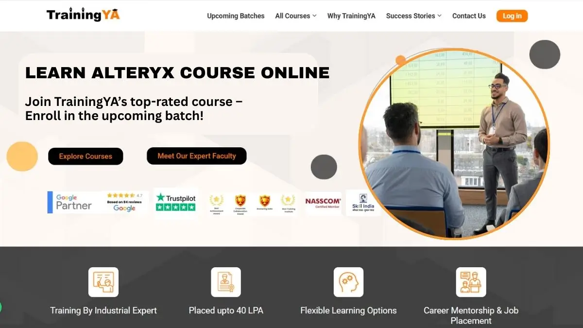 Alteryx Training | Learn Alteryx Course Online