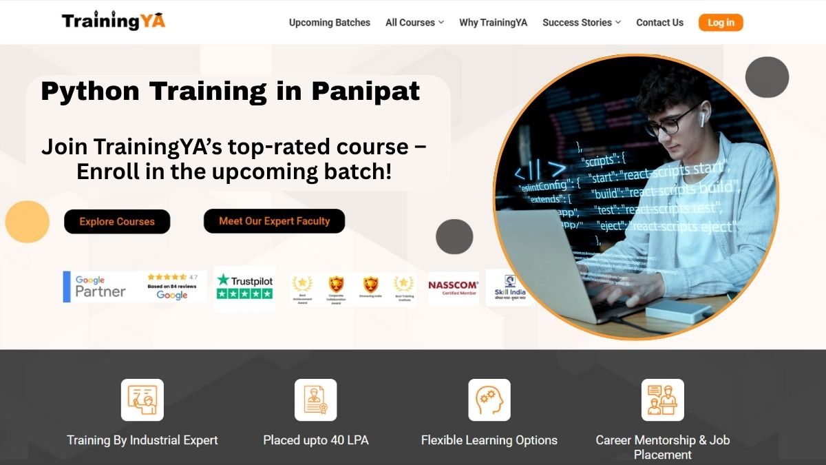 Python Training in Panipat | TrainingYA